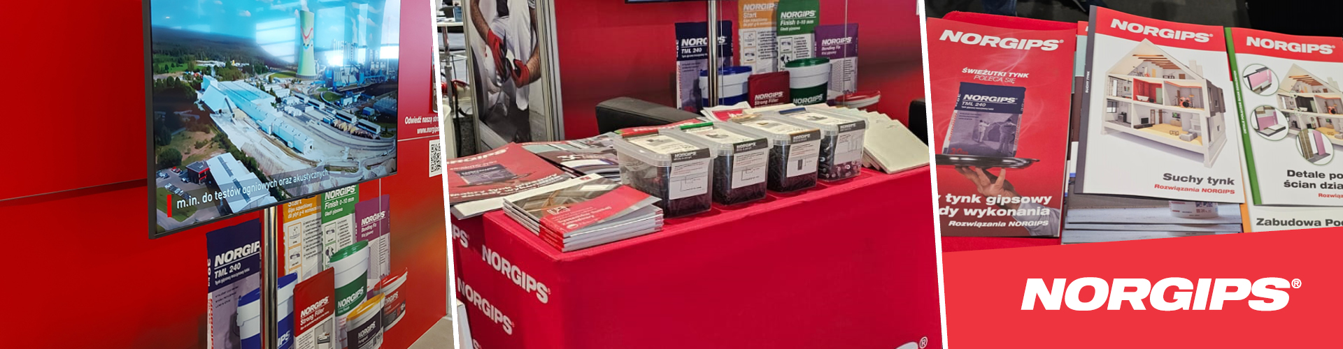 BUDMA 2024 - Norgips Polska - dostawca płyt gipsowo-kartonowych oraz produktów do wykończenia wnętrz