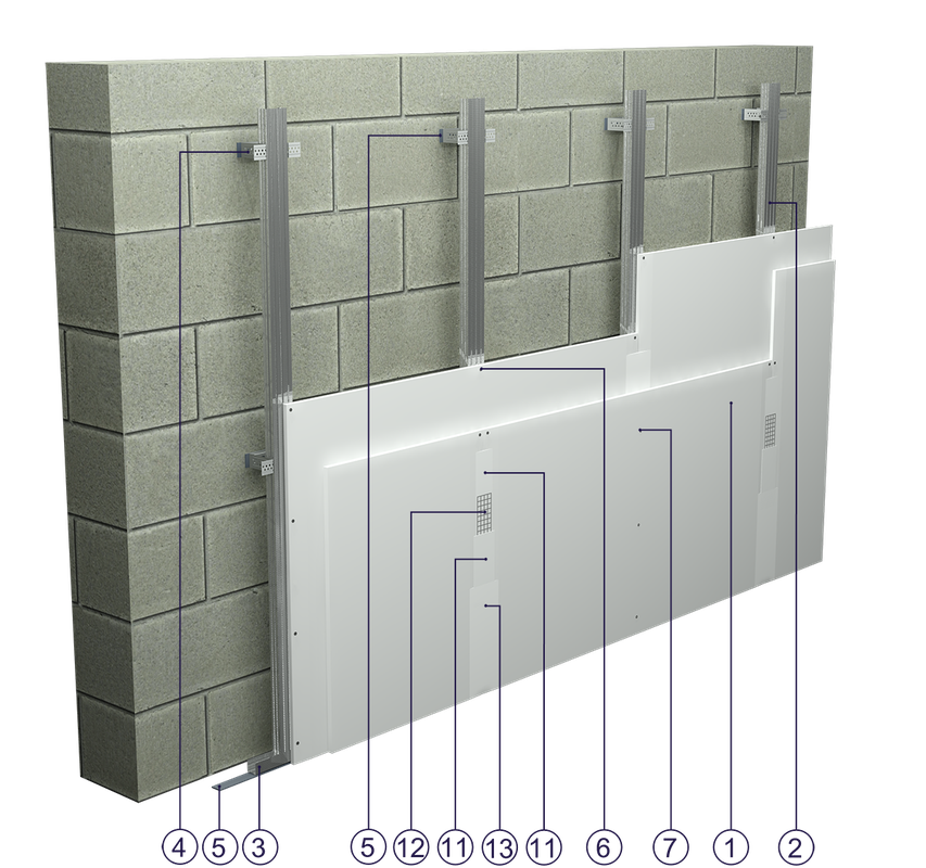 OS - 2x12,5 GKB A/CD 60 (W) - Okładziny ścienne - Norgips Polska ...