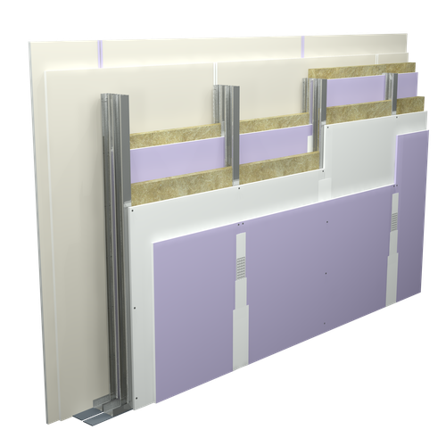 SDM - 2x12,5 GKB A + DFH2IRE/1x12,5 DFH2IRE/2xCW 50 2xW - Ściany działowe - Norgips Polska ...