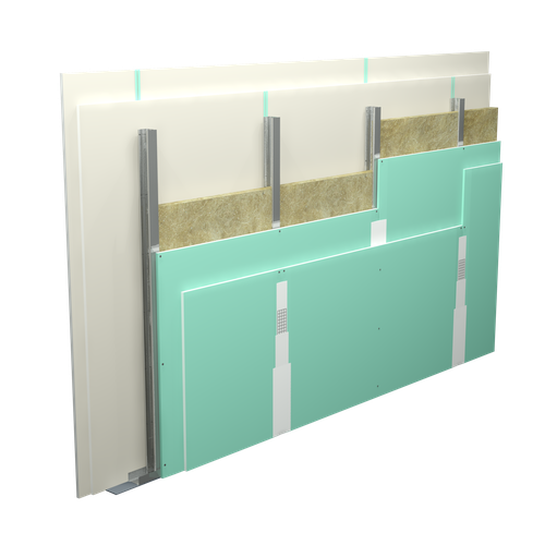 SD - 2x12,5 GKFI DFH2/CW 50 W - Ściany działowe - Norgips Polska ...